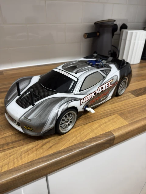 TRAXXAS NITRO 4-TEC 3.3 RC Car 1/10 4WD £297.10 - PicClick UK