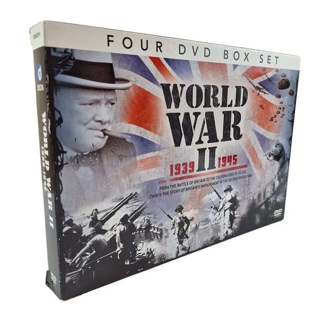 WORLD WAR II 1939-1945 4 DVD Delta Box Set Battle Of Britain D-Day Desert Sea £15.00 - PicClick UK