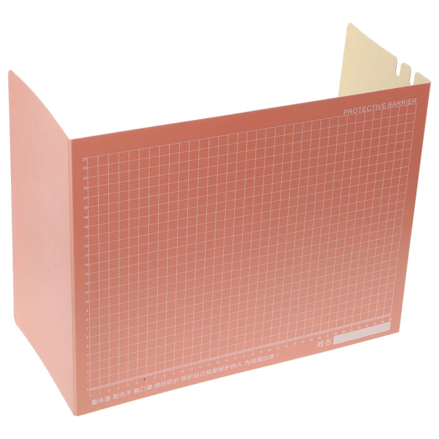 TABLE SEPARATOR PANEL Office Desk Divider Student Baffle Cut £14.45 ...