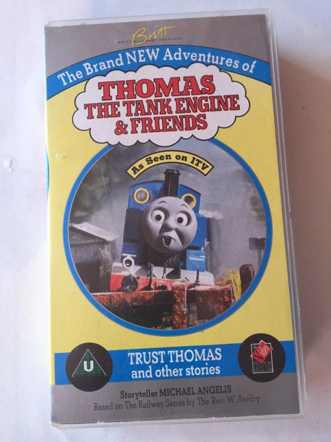 THOMAS THE TANK engine & friends - vhs video tape - Trust Thomas £7.99 ...