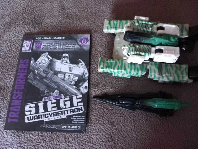 TRANSFORMERS GENERATIONS SELECT G2 COMBAT MEGATRON Esclusivo Mimetico ...