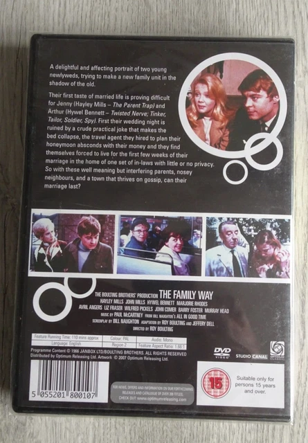 THE FAMILY WAY DVD Hayley Mills Hywel Bennett Boulting Brothers New ...