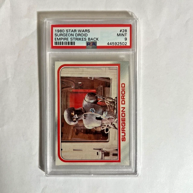1980 STAR WARS The Empire Strikes Back #28 PSA 9 - Surgeon Droid EUR 54 ...