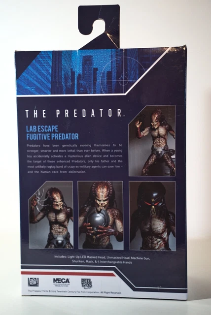NECA THE PREDATOR ULTIMATE Lab Escape Fugitive Predator figure ...