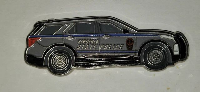 POLICE CHALLENGE COIN Ford Interceptor Explorer Utility Virginia Va ...