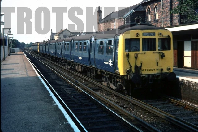 35MM SLIDE BR British Rail Electric EMU Class 506 M28354M 1976 Original ...