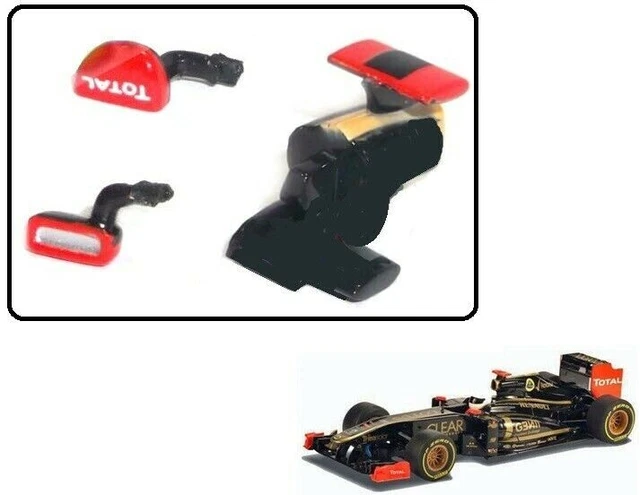 SCALEXTRIC W10373 WING Mirrors Camera Airbox For Lotus Renault F1 C3262 ...