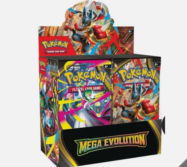 POKEMON TCG MEGA Evolutions Booster Box (36 Packs) New Sealed £182.70 ...