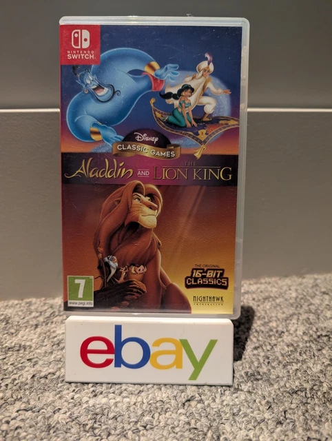 DISNEY CLASSIC GAMES: Aladdin and The Lion King – Nintendo Switch £12. ...