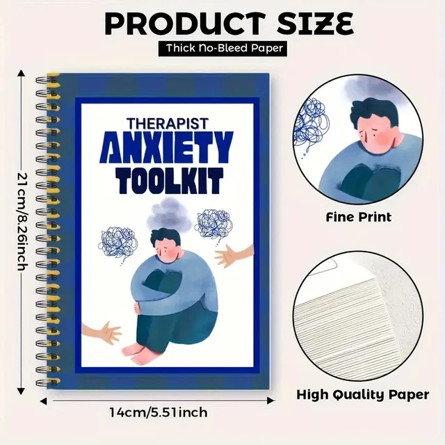 THERAPIST ANXIETY TOOLKIT - 50+ Stress- Workbooks, Counseling Tools £15 ...