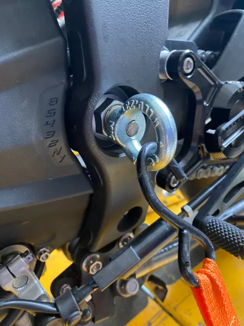 MOTO SANGLE EYE Boulon Swing Bras sans Contact Bracelet Sûr Piste ...