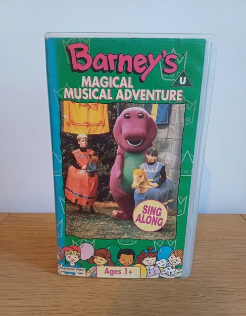 BARNEY'S MAGICAL MUSICAL Adventure Vhs Pal Kids' Video Tested £14.50 ...