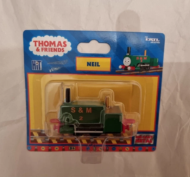 THOMAS THE TANK Engine & Friends ERTL NEIL TRAIN DIECAST NEW AND SEALED ...