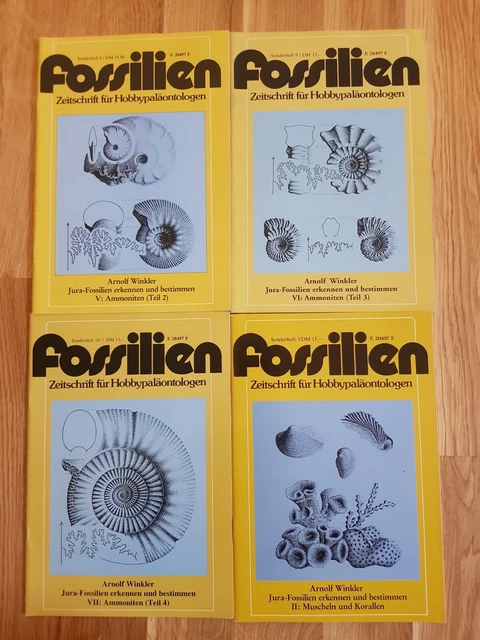 FOSSILS MAGAZINE SPECIAL Issue, Jurassic Fossils Determine Ammonites 2 ...