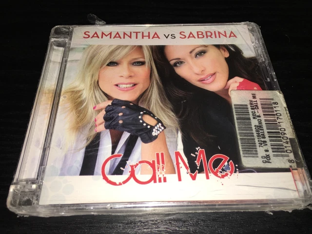 SAMANTHA FOX VS Sabrina Salerno Call Me Cd Ep 10 Tracce + Video ...