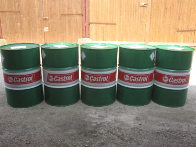CASTROL EDITION 200L Fass, Ölfass, Garagenfass, Tonne, Tisch, Deko EUR ...