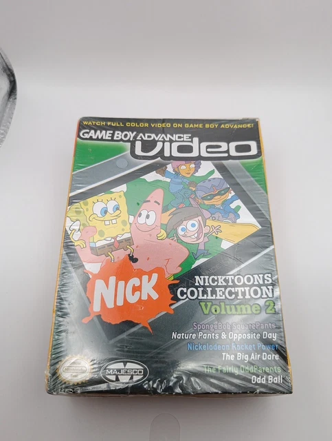 NICKTOONS COLLECTION VIDEO Volume 2 (Game Boy Advance | GBA) Brand New ...