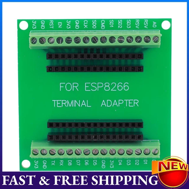 Esp8266 Breakout Board Gpio Per Esp8266 Esp 12e Nodemcu Scheda Di Sviluppo Eur 7 19 Picclick It