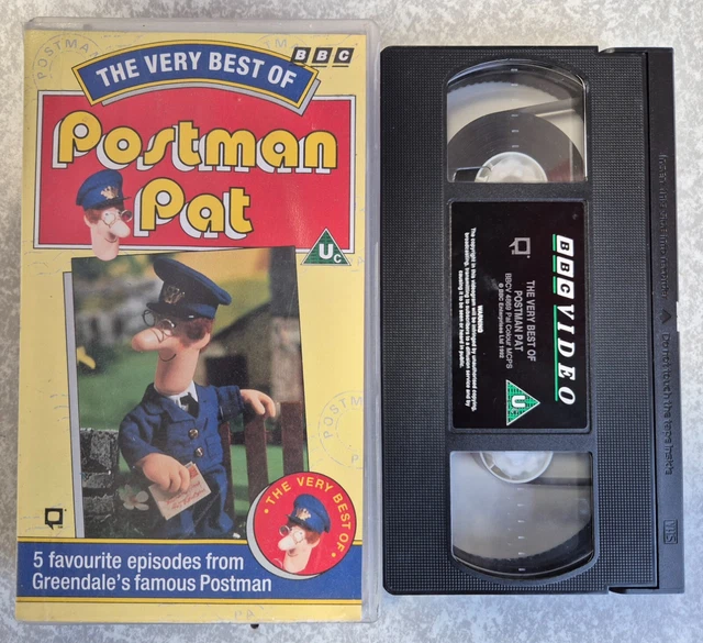 VINTAGE THE VERY Best Of Postman Pat BBC Children’s VHS Video Cassette ...