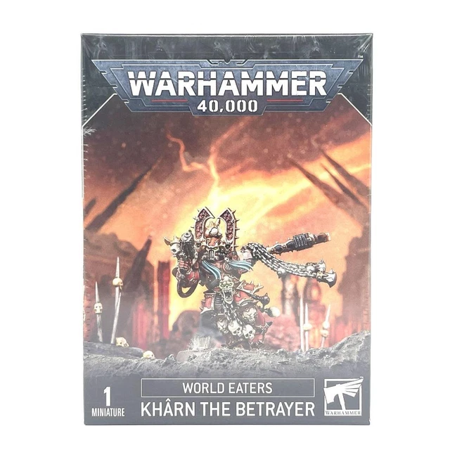 (S272) KHARN THE Betrayer Sealed World Eaters Chaos Space Marines ...