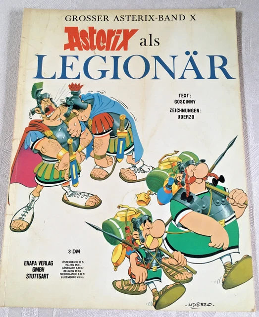 ASTERIX BAND X - Asterix als Legionär - 1971 EUR 3,00 - PicClick DE