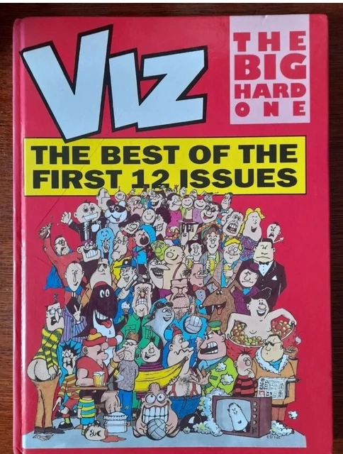 VIZ ANNUAL BIG HARD ONE Best Of First 12 Issues 1993 🟥 HARDBACK!! 💥 ...