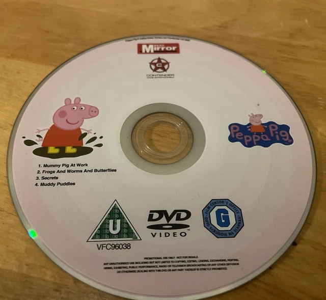 ** PEPPA PIG PROMO DVD ** Rare Children's Promo DVD £7.99 - PicClick UK