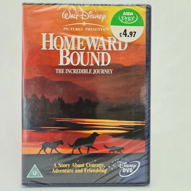 HOMEWARD BOUND DVD The Incredible Journey (Walt Disney) NEW & Sealed ...