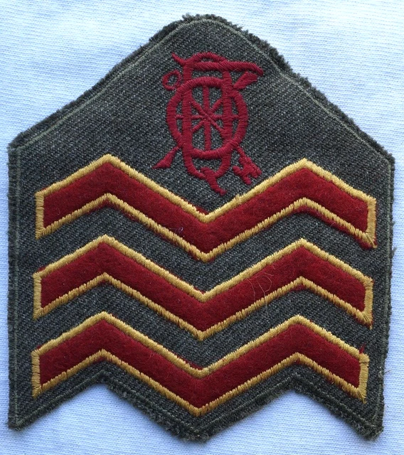 IRISH ARMY DEFENCE Forces Battalion Quartermaster Sergeant Badge Patch ...