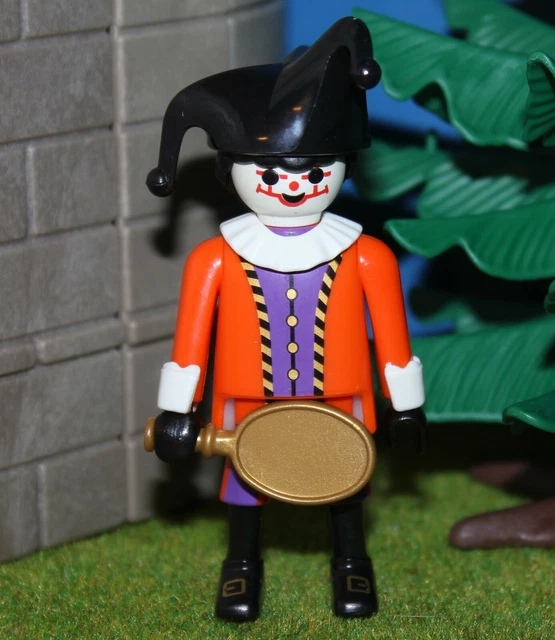 PLAYMOBIL CUSTOM &HARLEKIN& Perfecto Estado Edad Media Caballero £11.86 ...