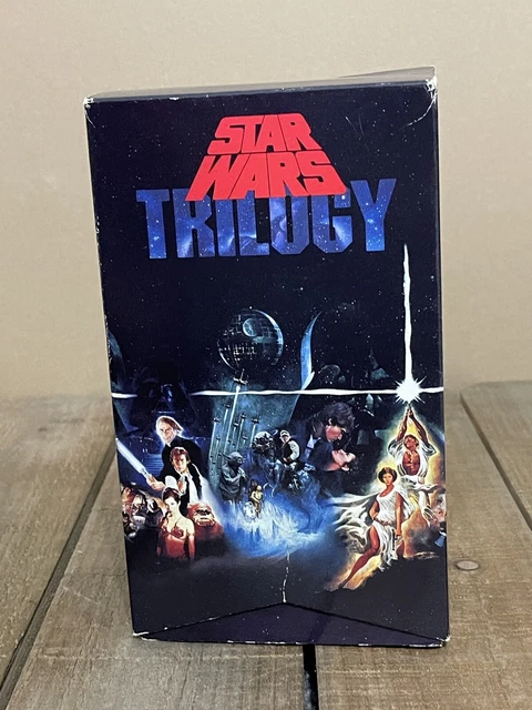 VINTAGE STAR WARS Trilogy VHS Box Set 1988 CBS Fox Theatrical Release ...