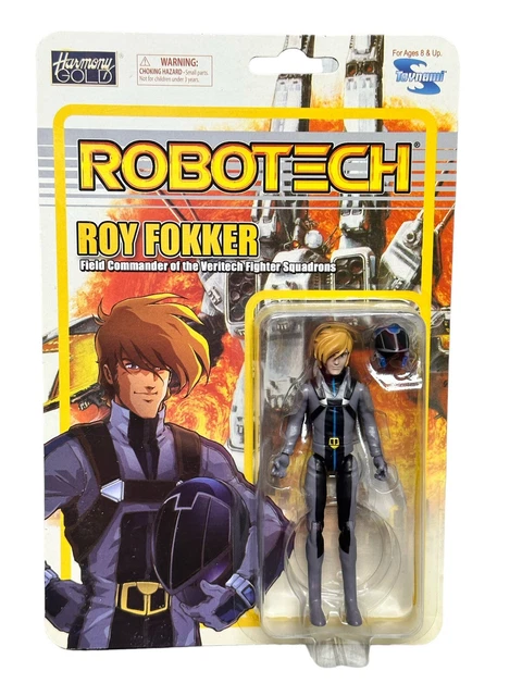 ROBOTECH FIGURINE ROY Fokker Toynami EUR 41,75 - PicClick FR