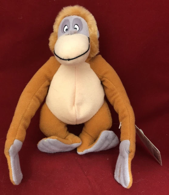 WALT DISNEY CLASSICS The Jungle Book KING LOUIE Monkey Applause Plush ...