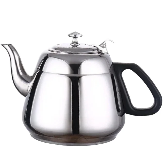 1X(KETTLE TEA WATER Stove Water Pot Stainless Steel Teapot 2.0L E5N4 ...