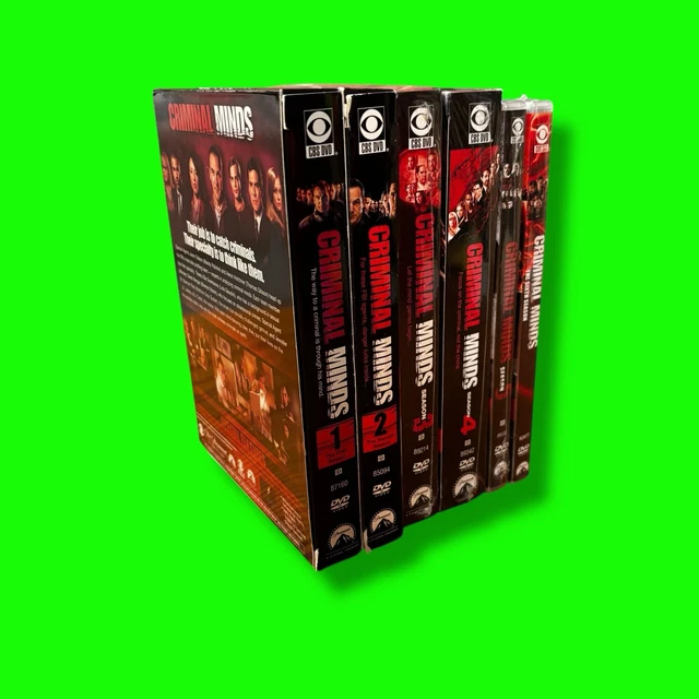 CRIMINAL MINDS COMPLETE Season 1 2 3 4 5 6 DVD Set 1&2 Opened / 3-6 ...