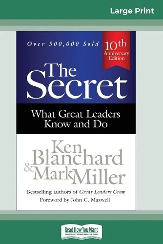 KEN BLANCHARD MARK Miller The Secret (Poche) EUR 47,55 - PicClick FR