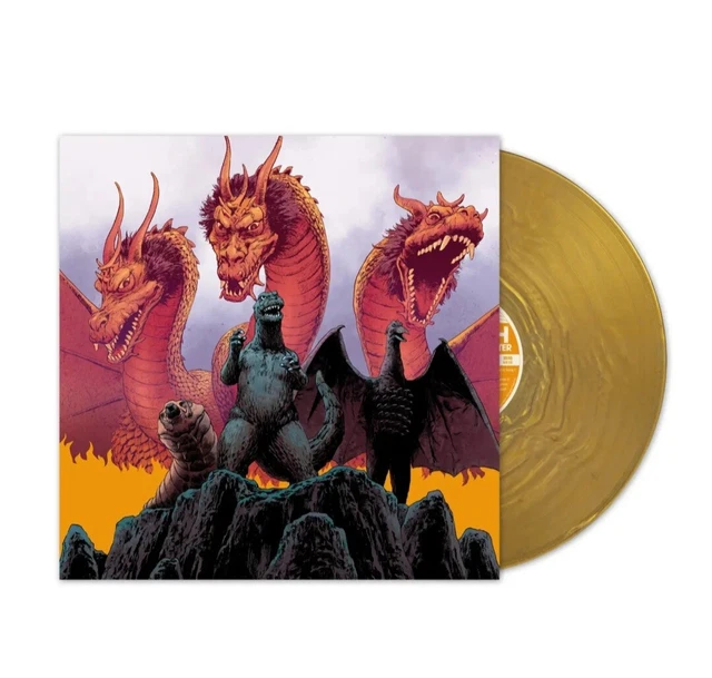 BANDE ORIGINALE LP Ghidorah, The Three-Headed Monster OST Record ...