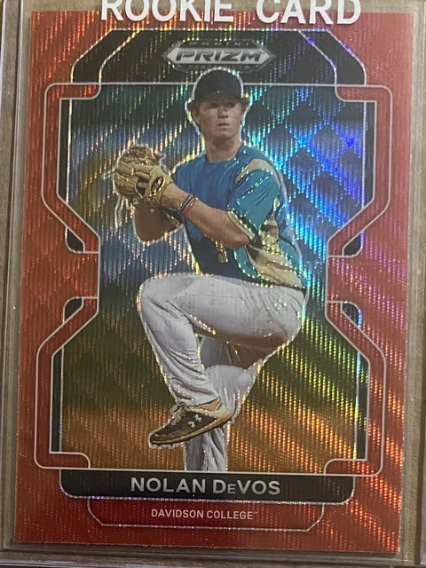 NOLAN DEVOS 2022 Panini Prizm Draft Picks #PDP163 Red Wave Prizm EUR 2 ...