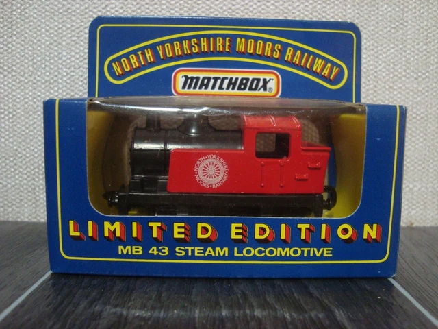MATCHBOX MB43 STEAM Locomotive Ltd. Ed. NORTH YORKSHIRE MOOR RAILWAYS ...