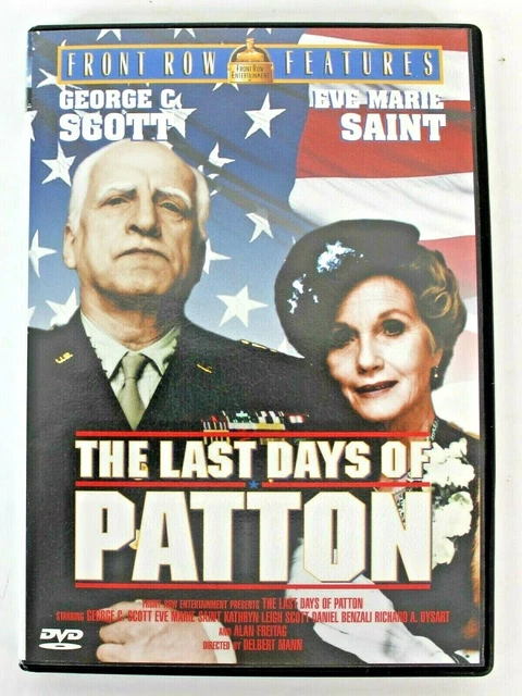LAST DAYS OF Patton DVD Front Row Features George C Scott Disc Like New ...