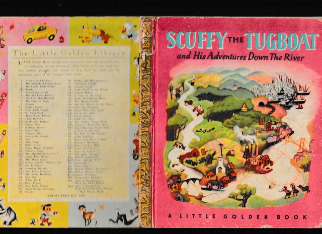 SCUFFY THE TUGBOAT : LITTLE GOLDEN BOOK - Sydney COLOURTONE EDITION EUR ...