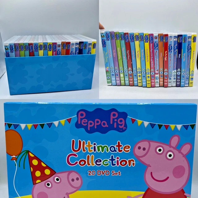 PEPPA PIG ULTIMATE Collection 20 DVD set box set in box 1088 minutes £ ...