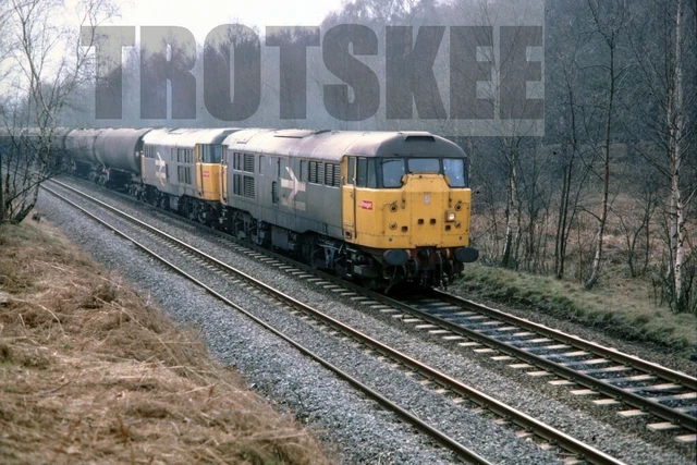 35MM SLIDE BR British Railways Diesel Loco Class 31 31184, 31144 1987 ...
