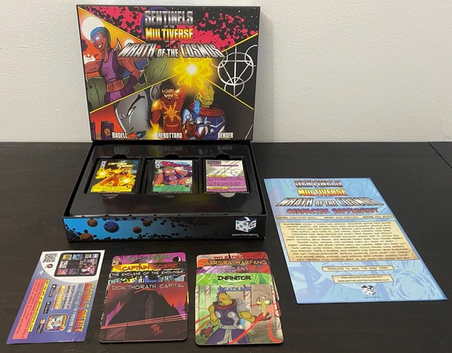 SENTINELS OF THE Multiverse Wrath Of The Cosmos Expansion Card Game $19 ...