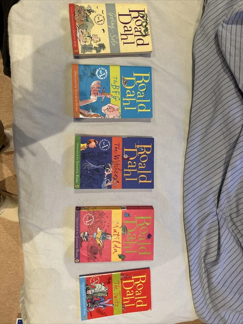 ROALD DAHL BOOKS Collection of 4: Matilda, The BFG, The Witches, The ...