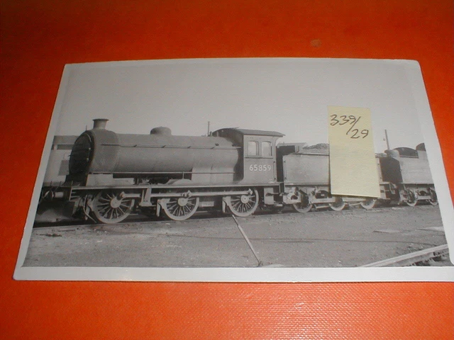 LOCO PHOTO LNER BR 0-6-0 J27 CLASS No 65859 £1.50 - PicClick UK