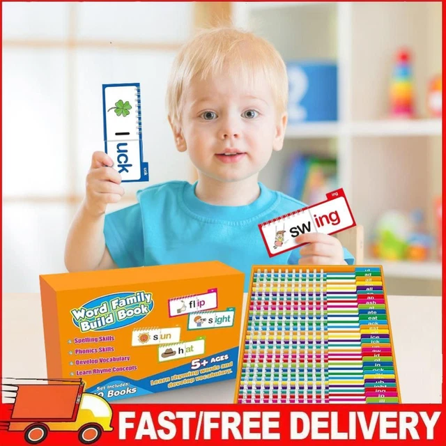 CVC WORD FLIP Chart Interactive Consonante Vocale Word Builder for ...