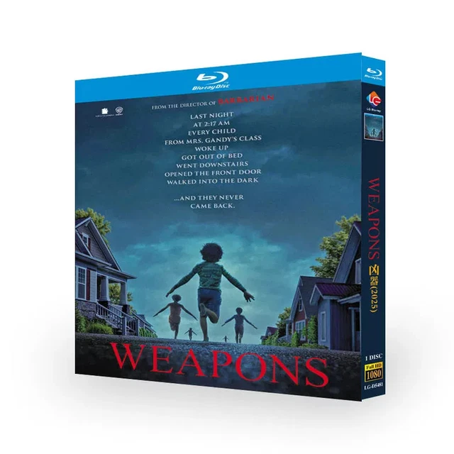 WEAPONS (2025)：BD 1-DISC New Sealed Box Set $32.99 - PicClick AU