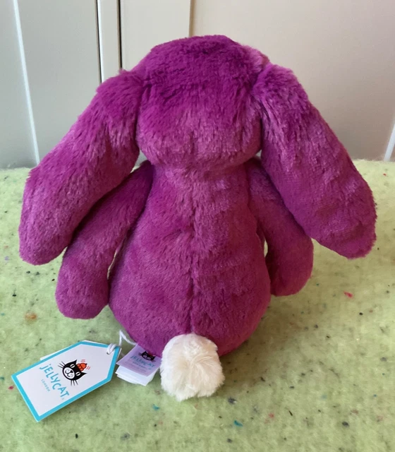 JELLYCAT LITTLE BASHFUL Allium Bunny, 100% Genuine, Proof Purchase Post ...