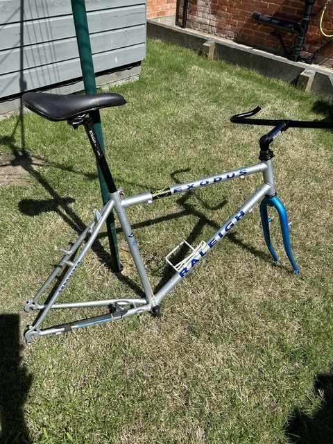 RALEIGH EXODUS MTB frameset. 90’s mountain bike frame. £10.00 - PicClick UK
